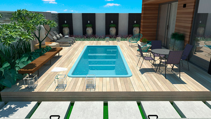 Piscina Splash Tradicional - Splash Piscinas